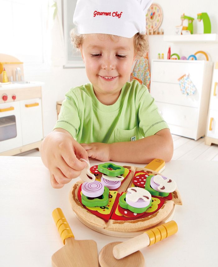 Hape Homemade Pizza Kitchen Food Playset - Macy's