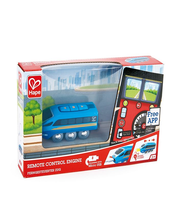 Hape Remote Control Engine Blue Train Remote Control Vehicle - Macy's