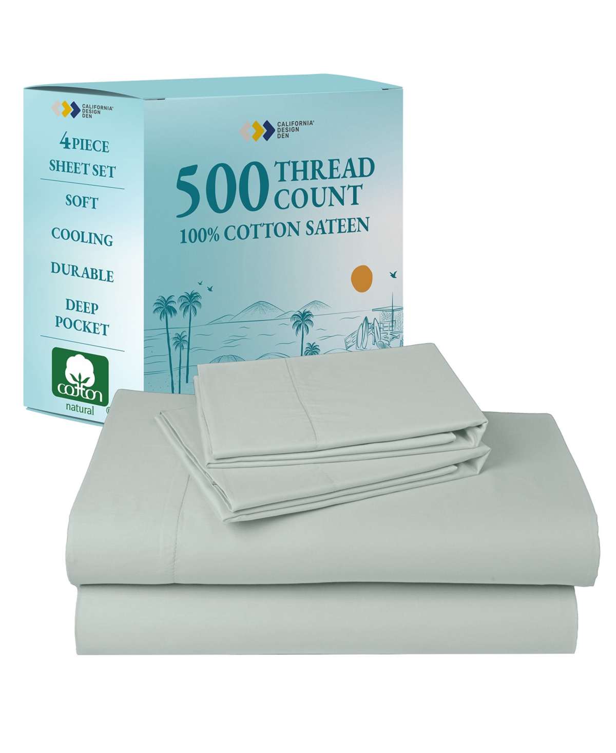Click here for 100 Extra Long Staple  500 Thread Count Sateen Wea... prices