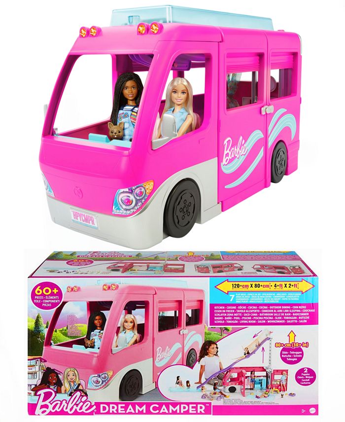 Barbie Dream Camper Vehicle Playset - Macy's