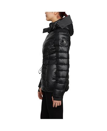 Pajar Women's Bailey Packable Light Weight Puffer With Detachable Hood - Macy's