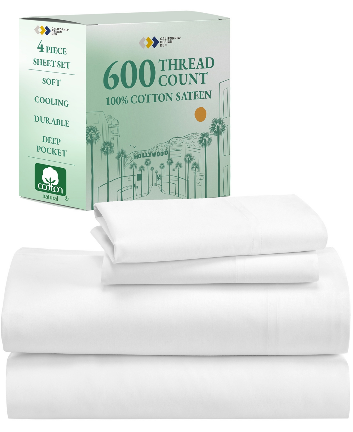 Click here for 5-Star Luxury Sheet Set  600 Thread Count Cotton S... prices
