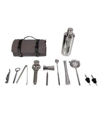 Legacy Barkeep Bar Tool Roll up Kit, Set of 12 - Macy's