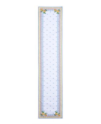 Elrene Capri Lemon Table Runner, 13" x 70" - Macy's