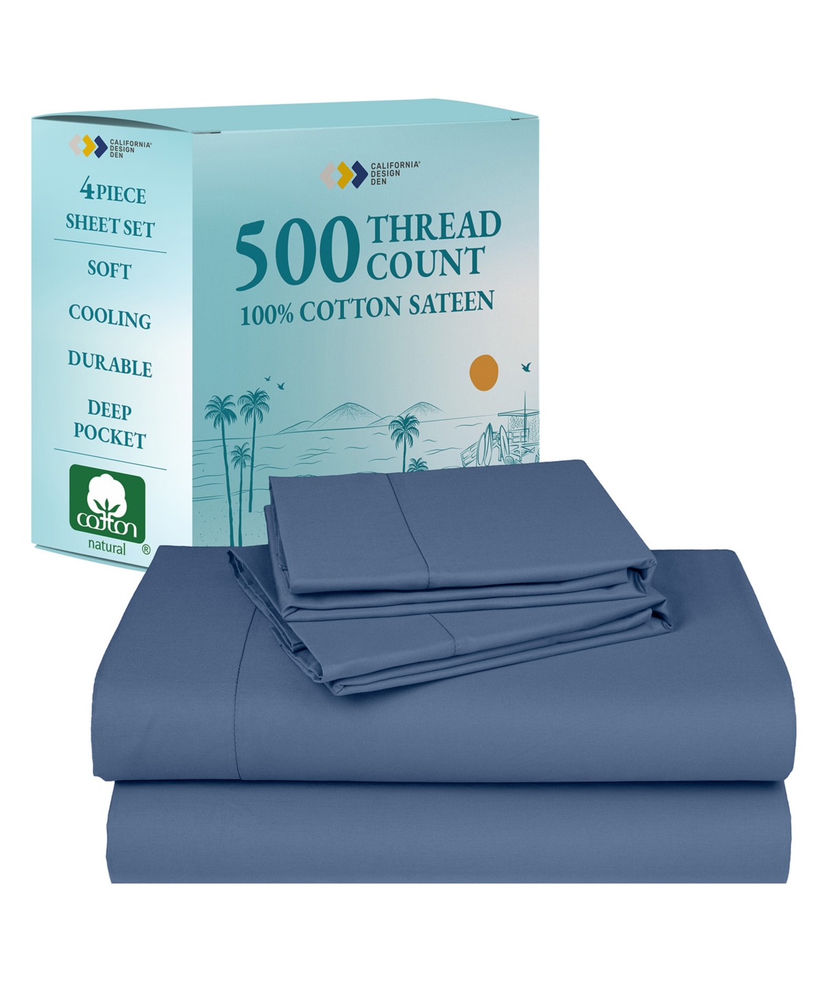 Click here for 100 Extra Long Staple  500 Thread Count Sateen Wea... prices