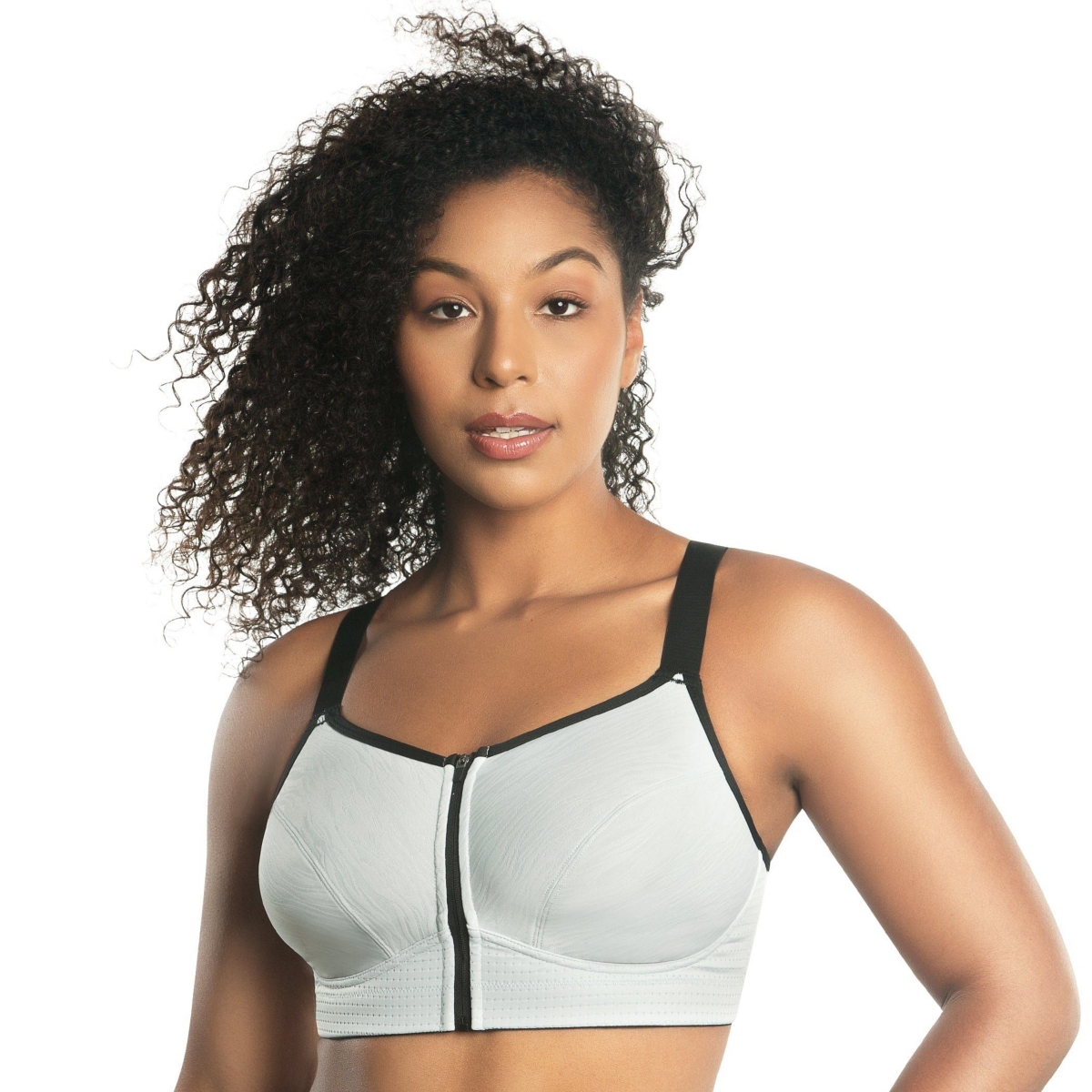 Click here for Parfait Plus Size Wave Wire-free Zip Front Sports... prices