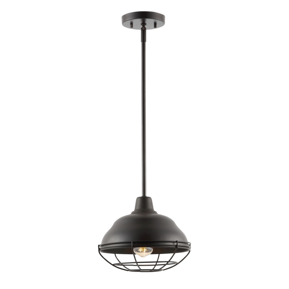Click here for Jonathan Y Levi Industrial Farmhouse Iron Led Pend... prices