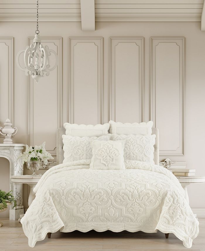 J Queen New York Teigen Quilted Sham, European - Macy's