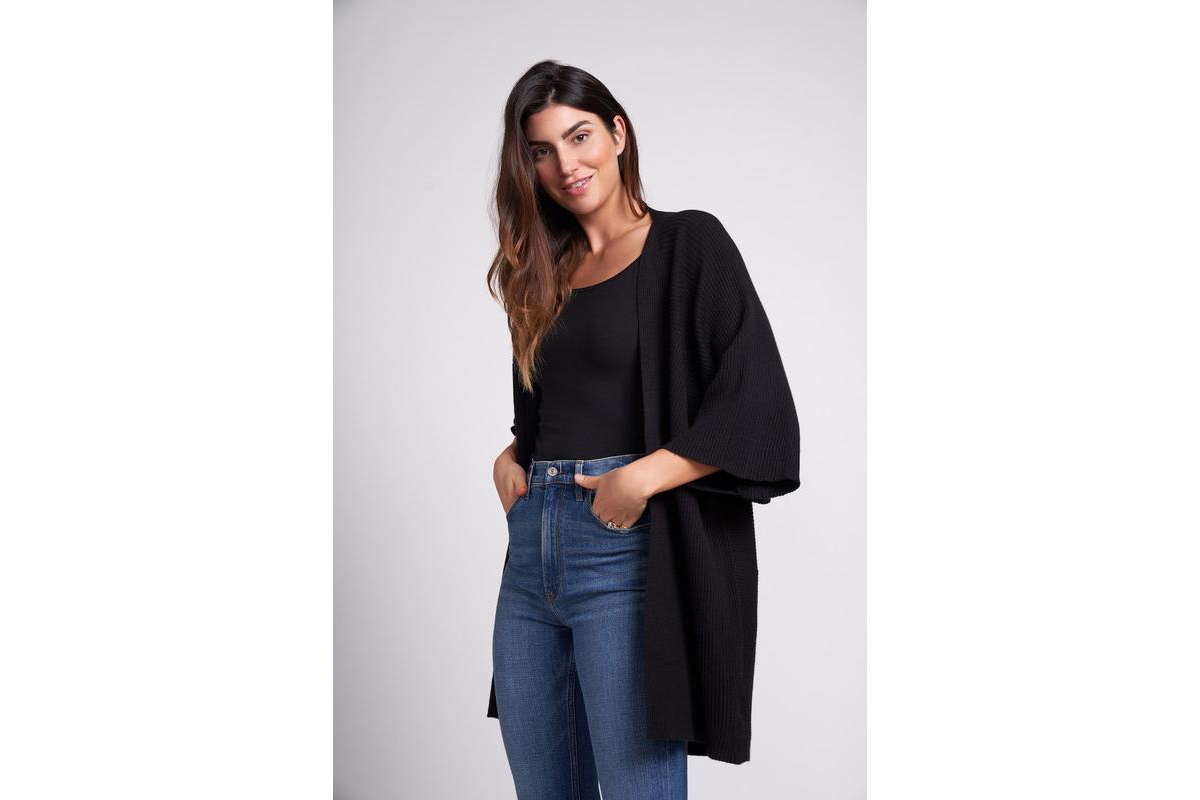 Click here for Reece Sweater Jacket - Noir black prices