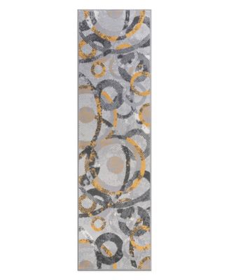 Main Street Rugs Arri 2087 2' x 7' Runner Area Rug - Macy's