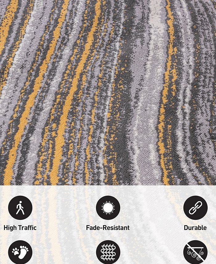 Main Street Rugs Arri 2101 2' x 7' Runner Area Rug - Macy's