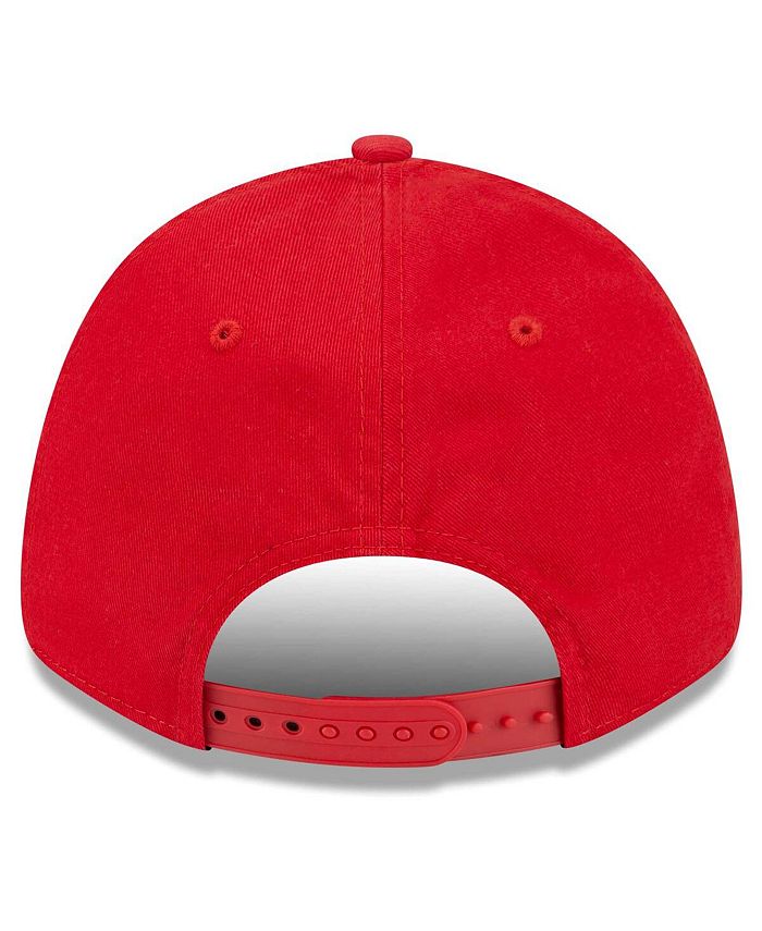 New Era Men's Red Kansas City Chiefs Outline 9FORTY Snapback Hat - Macy's