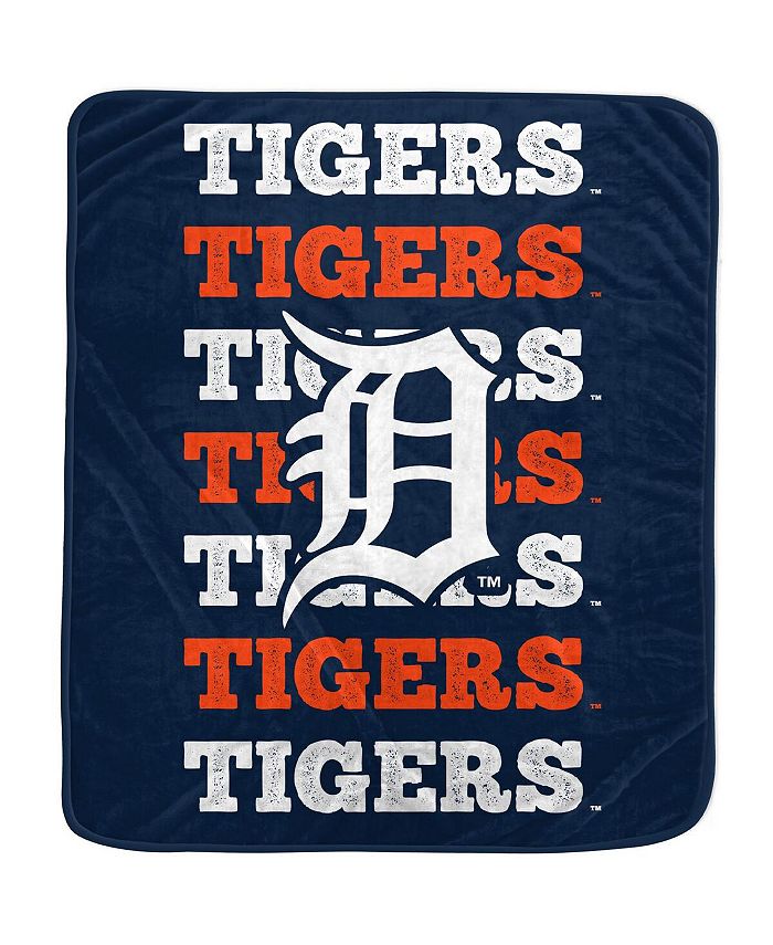 Pegasus Home Fashions Detroit Tigers 60'' x 70'' Logo Wordmark Plush ...