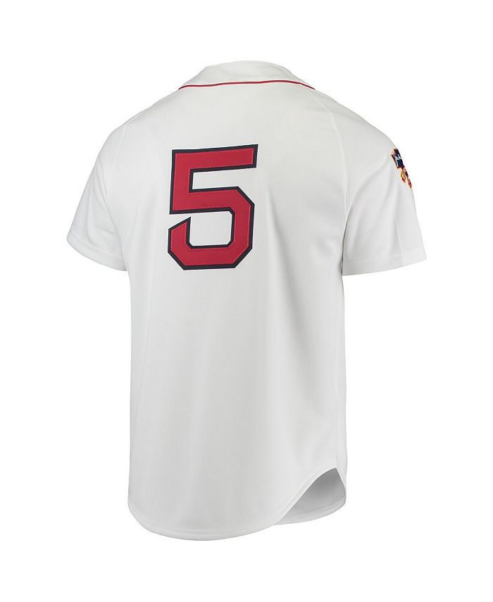 Mitchell & Ness Men's Nomar Garciaparra White Boston Red Sox 1997 ...