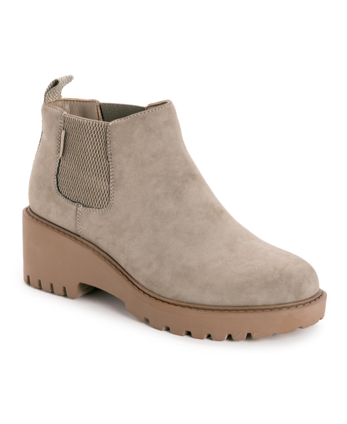 Click here for Muk Luks Womens Finley Francis Boots - Taupe prices