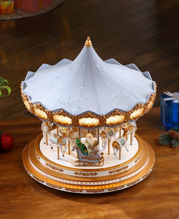 Mr. Christmas 90th Anniversary Collection Animated Musical Crystal ...