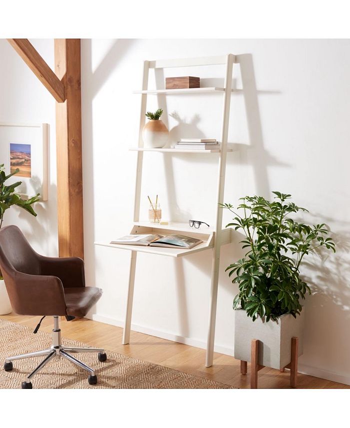 Safavieh Pamella 2 Shelf Leaning Desk - Macy's
