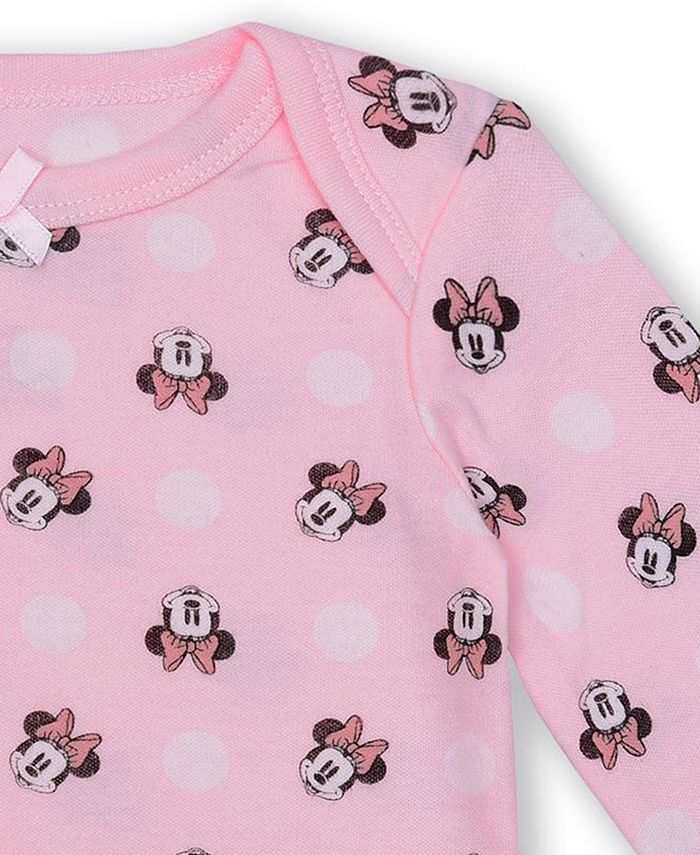 Disney Baby Girls Minnie Mouse Top, Pant, and Headband Set - Macy's