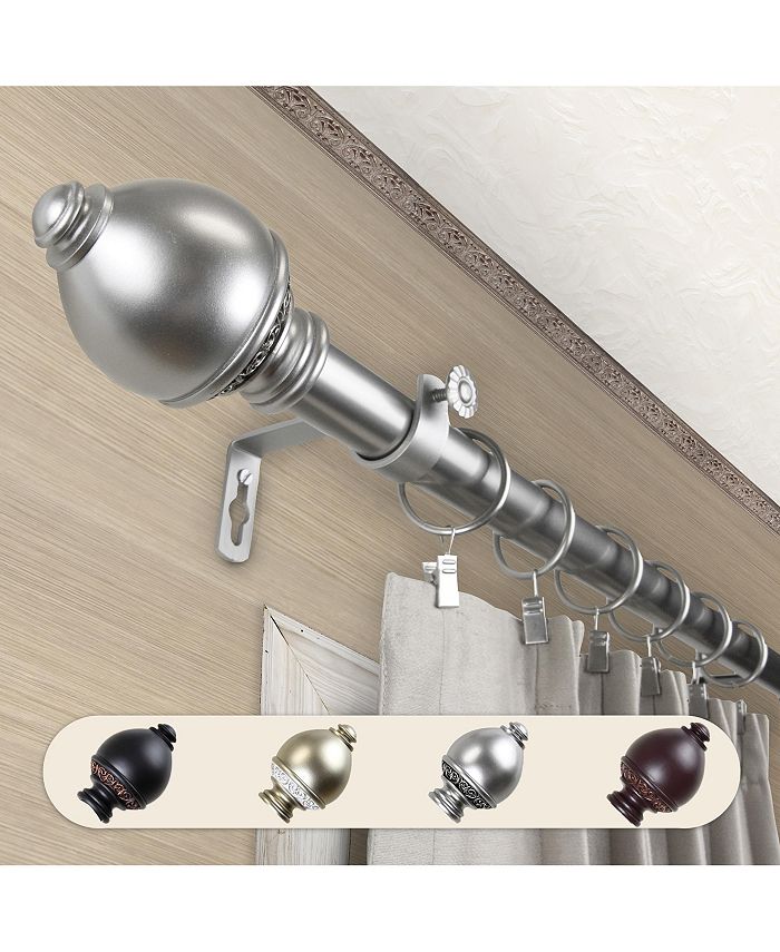 Rod Desyne Ramona 1" Curtain Rod 48-84" - Macy's