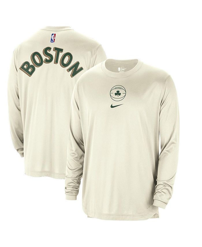 Nike Men's Cream Distressed Boston Celtics 2023/24 City Edition ...