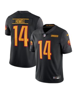 Men's Nike Sam Howell Black Washington Commanders Alternate Vapor ...