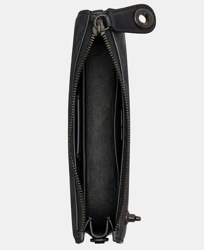 COACH Coated Canvas Signature Penn Shoulder Bag - Macy's