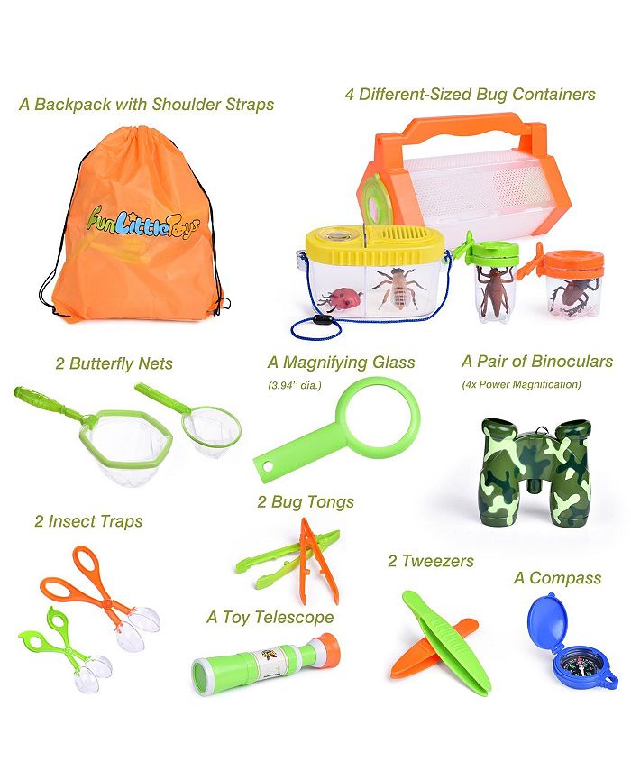 Fun Little Toys Bug Catcher Kit Bundle 27pcs - Macy's