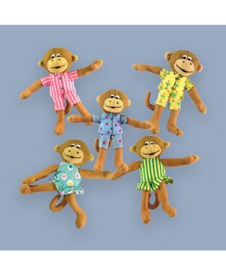 FIVE LITTLE MONKEYS Finger Puppet Playset - Macy's