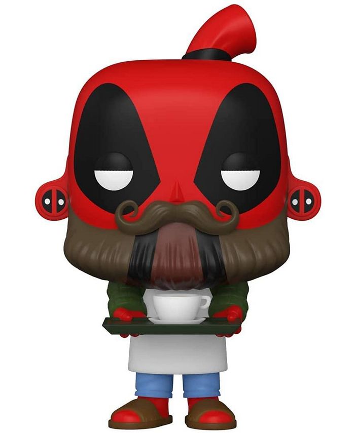 Deadpool Marvel Funko POP Vinyl Figure | Coffee Barista Deadpool - Macy's