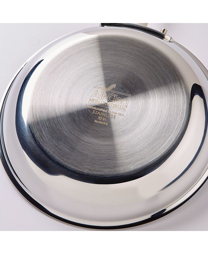 All-Clad All Clad D3 Stainless 3-ply Bonded Cookware Set, Nonstick 10 ...
