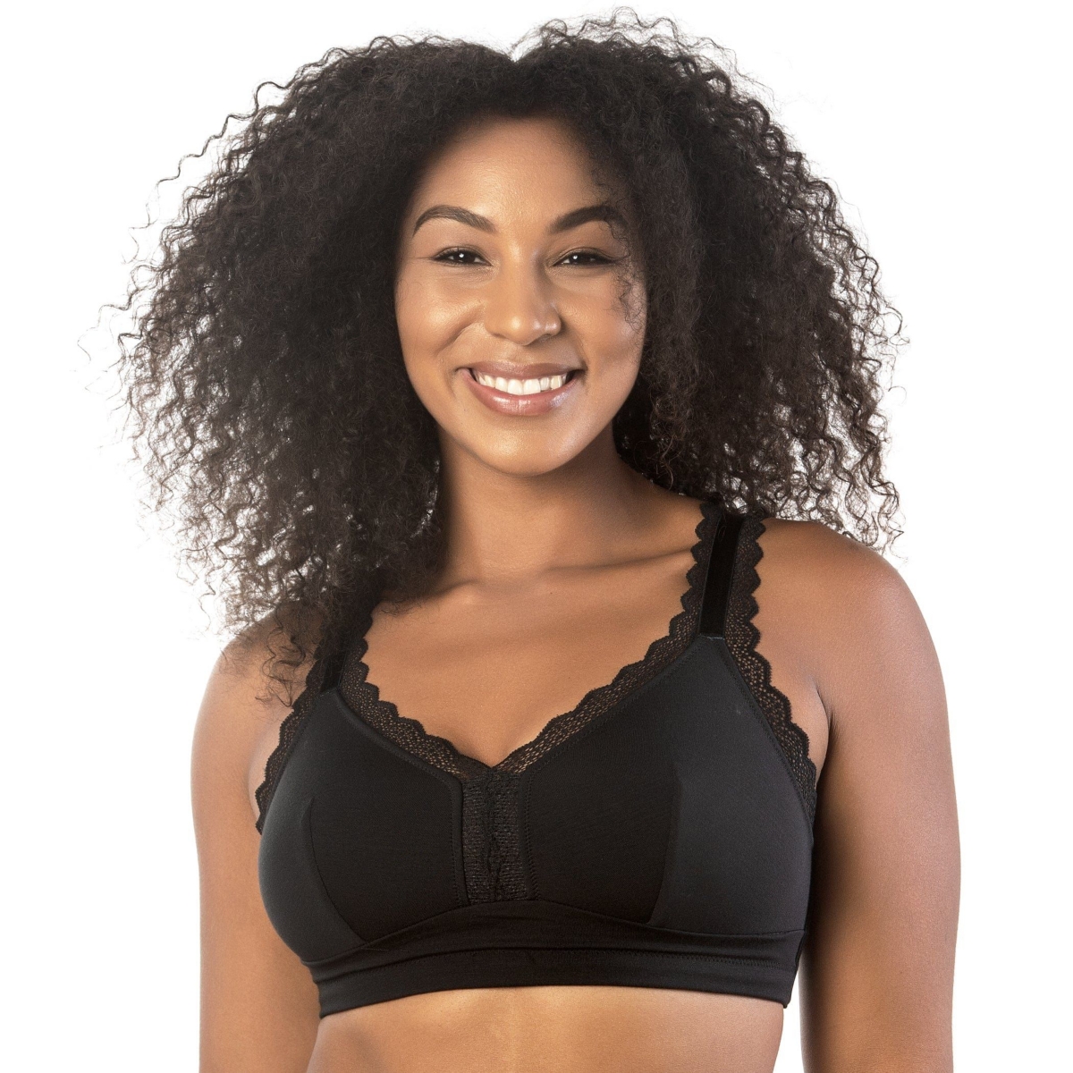 Click here for Parfait Womens Dalis Wire-Free Bralette - Black prices
