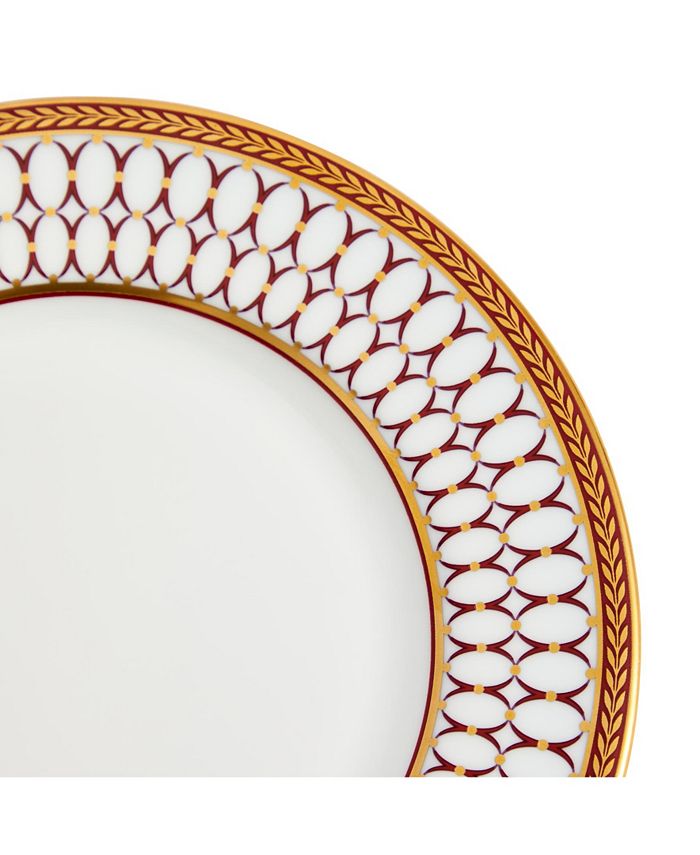 Wedgwood Renaissance Red China Plate - Macy's