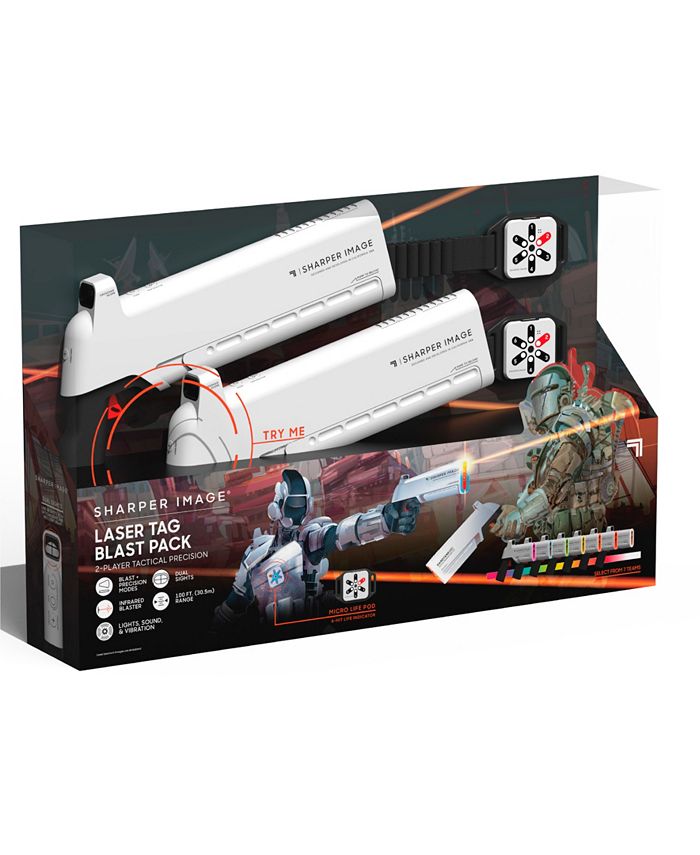 Sharper Image 2 Player Laser Tag Handtank Blast Pack with Grenade - Macy's