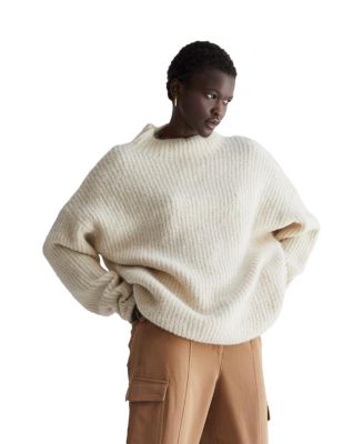CRESCENT Women's Isabel Wool Blend Mock Neck Sweater - Macy's