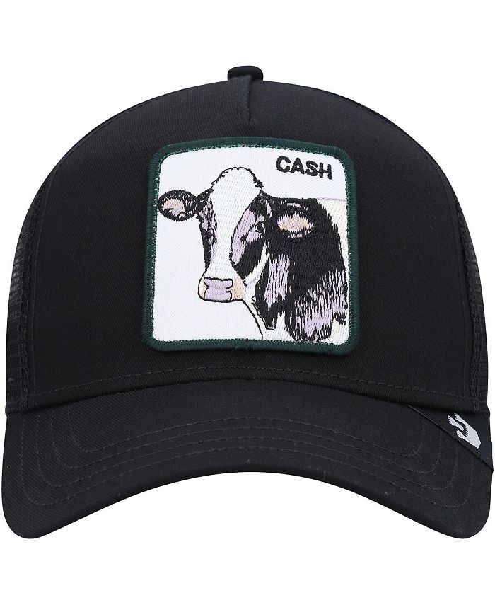 Goorin Bros. Men's Black Cash Cow Trucker Adjustable Hat - Macy's