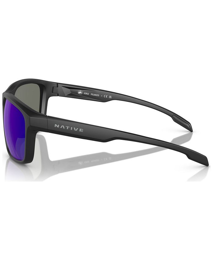 Native Eyewear Native Men's Gorge Polarized Sunglasses, Mirror Polar ...