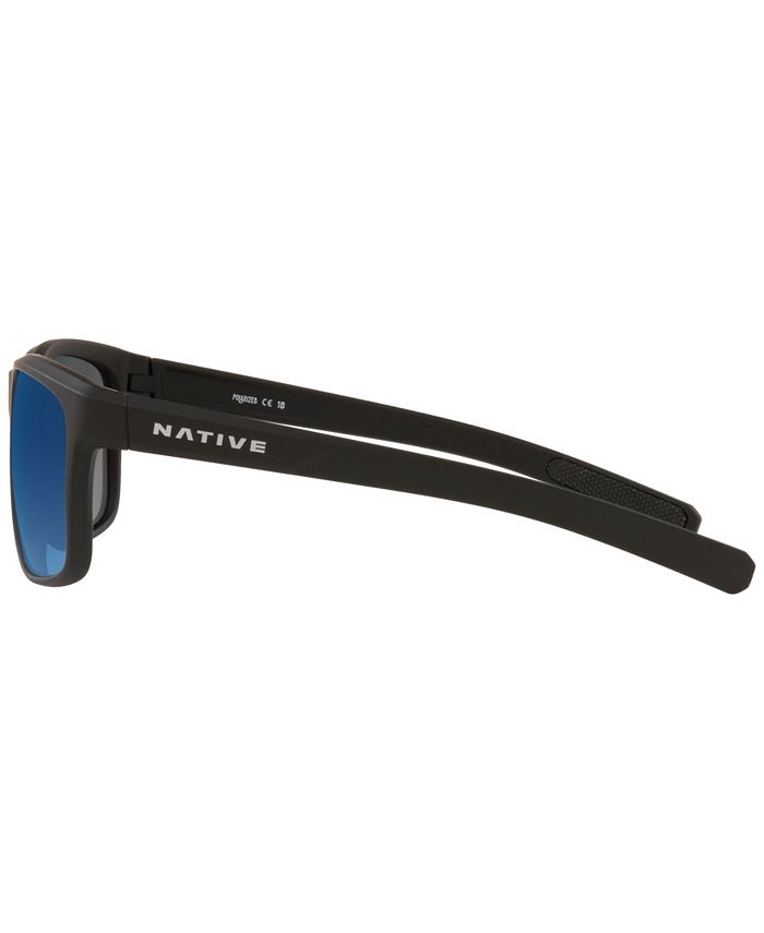 Native Eyewear Native Men's Wells Polarized Sunglasses, Mirror Polar ...
