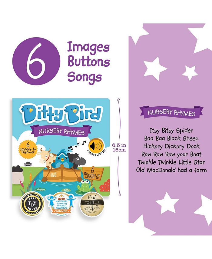 Ditty Bird Nursery Rhymes Book - Macy's