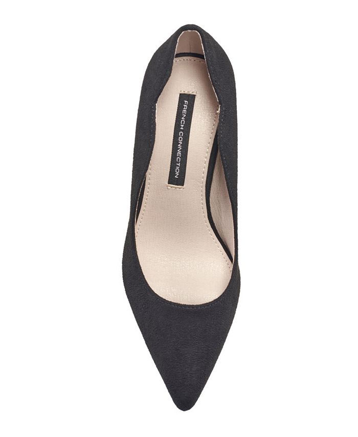 French Connection Women's Scallop Slip-On Heels Sandals - Macy's