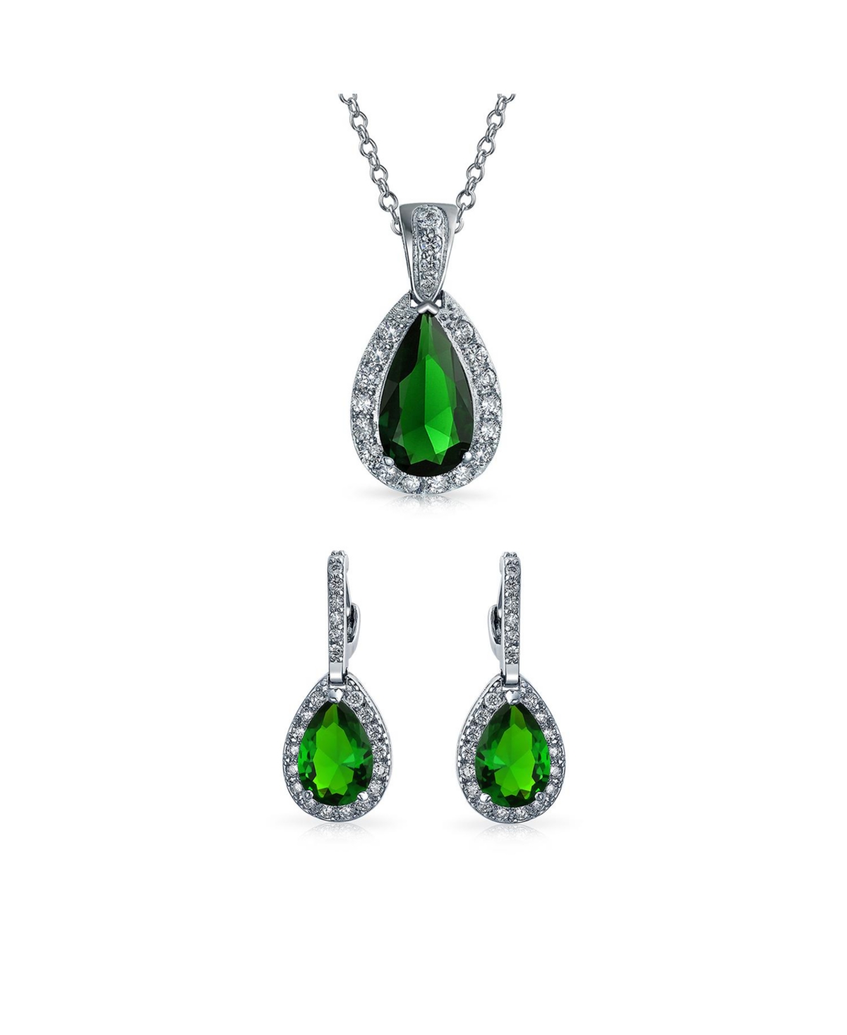 Click here for Bling Jewelry Classic Fashion Pear Shape Solitaire... prices