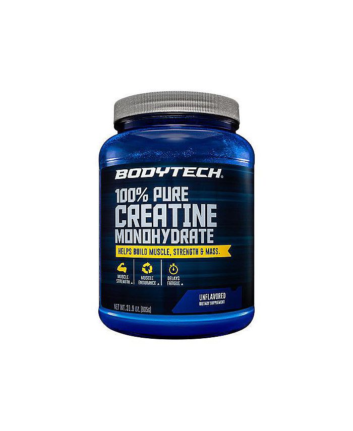 BodyTech 100% Pure Creatine Monohydrate - Unflavored Powder (31.9 oz ...