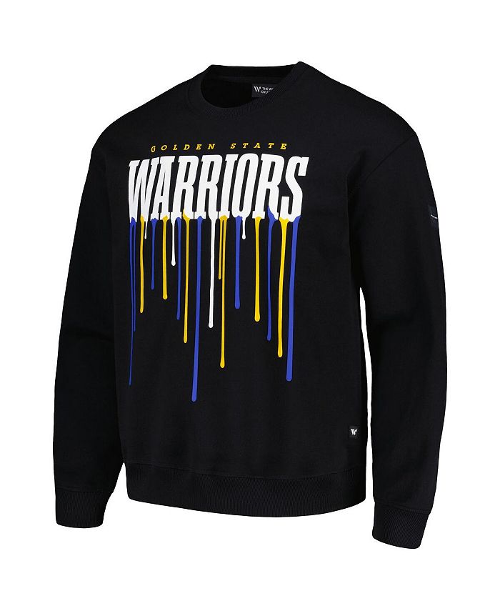 The Wild Collective Men's and Women's Black Golden State Warriors Drip ...