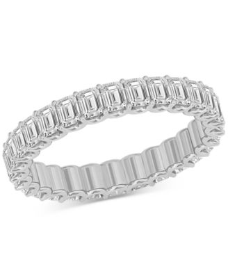 Diamond Emerald Cut Eternity Band 2 ct. t.w. in Platinum or 14k Gold