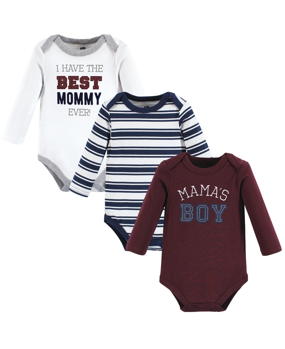 Click here for Hudson Baby Baby Boys Hudson Cotton Long-Sleeve Bo... prices