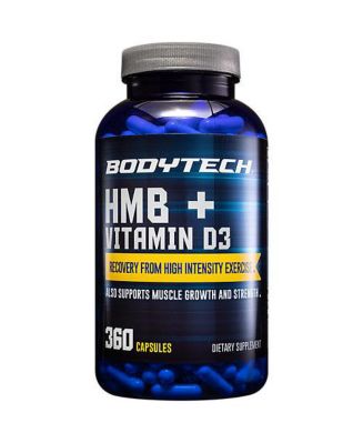 HMB + Vitamin D3 - Supports Muscle Growth and Strength (360 Vegetable ...
