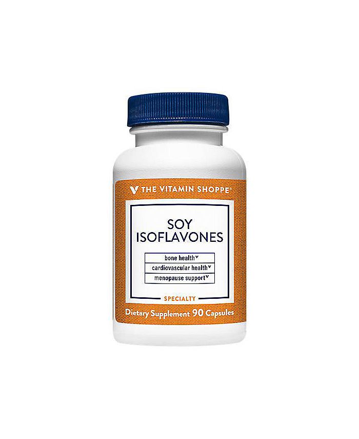The Vitamin Shoppe Soy Isoflavones - Menopause Support for Women - 200 ...
