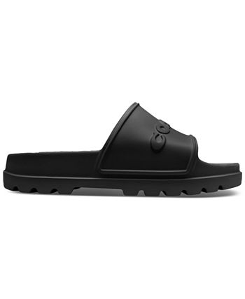 COACH Women's Jesse Pool Slide Sandals - Macy's