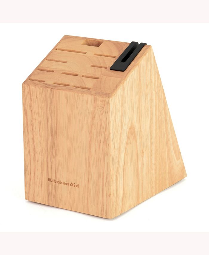 KitchenAid Japanese Steel Classic 12 Piece Knife Block Set with Built ...