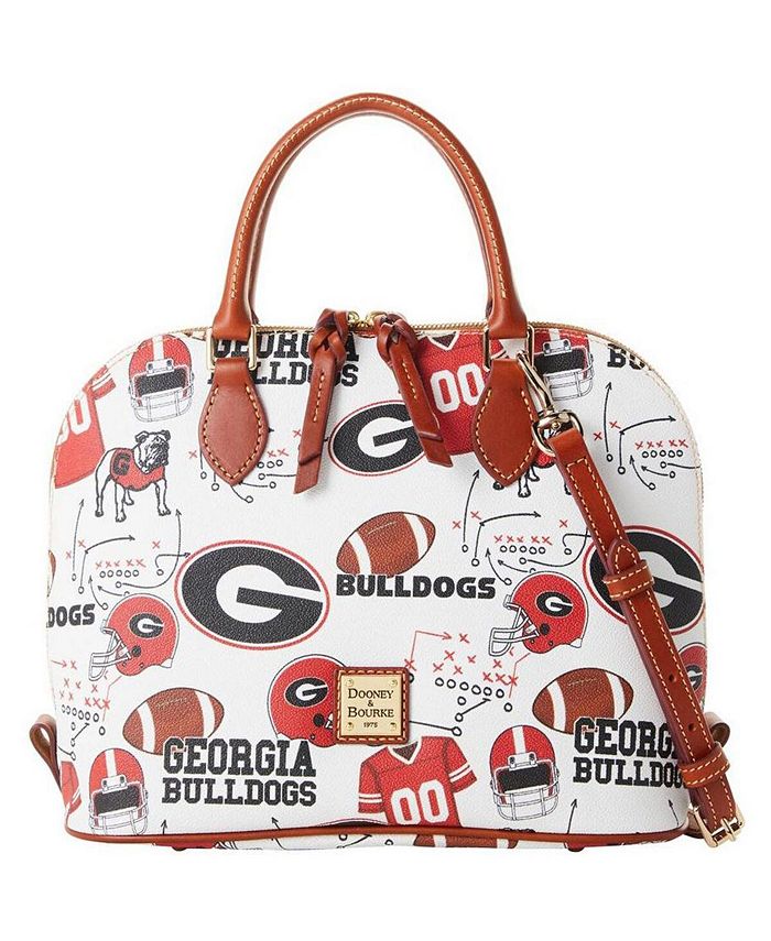 Dooney & Bourke Women's Georgia Bulldogs Game Day Zip Satchel - Macy's