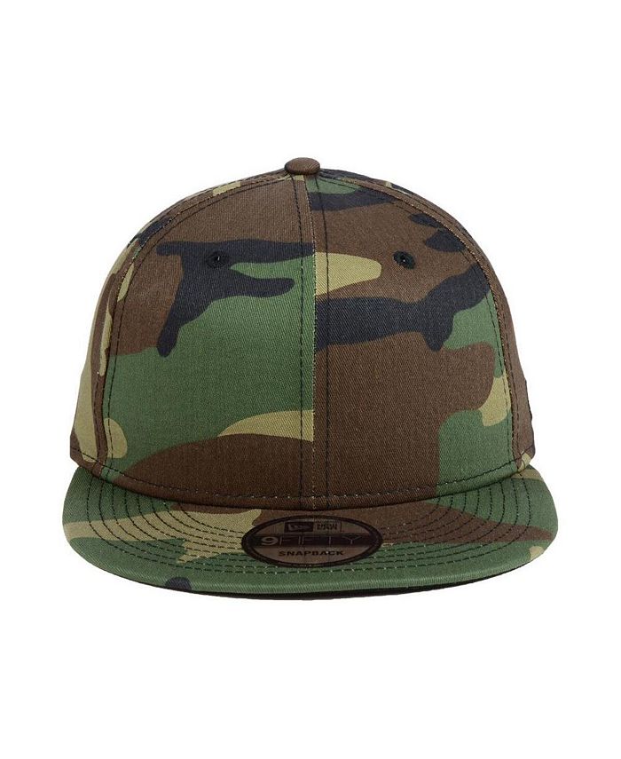 New Era Men's Camo Custom 9FIFTY Adjustable Hat - Macy's